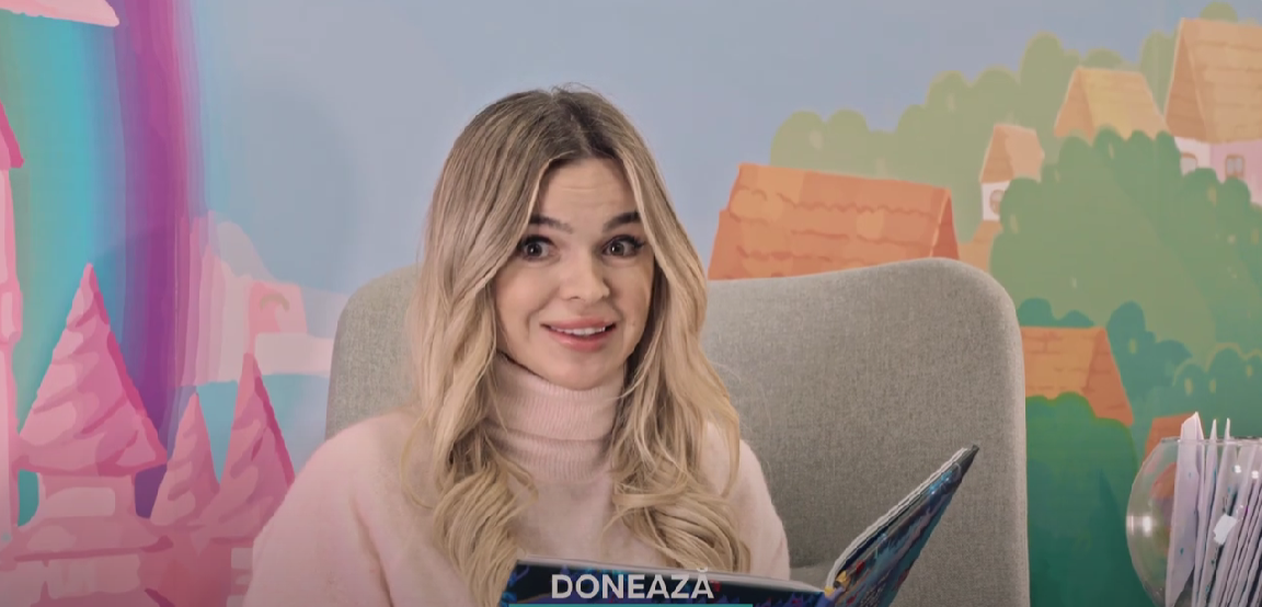 Daniela Ciocanu citește „Dumbrava minunată” | CCF Moldova