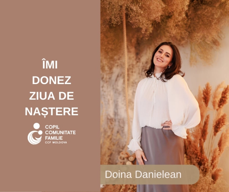 Doina Danielean: „Îmi donez ziua de naștere, pentru ca fiecare copil să ...