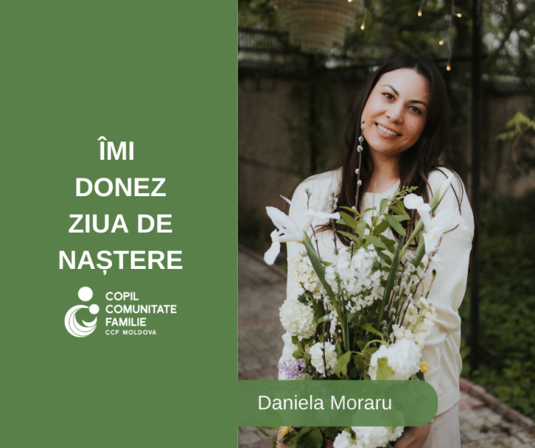 Daniela Moraru: Îmi donez ziua de naștere, pentru ca fiecare copil să ...