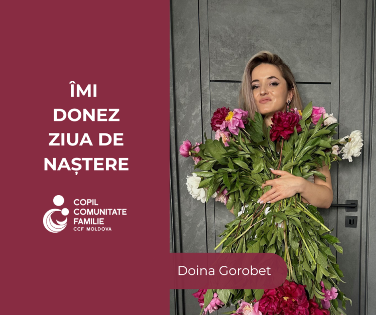 Doina Gorobet: „Îmi donez ziua de naștere, pentru ca fiecare copil să ...