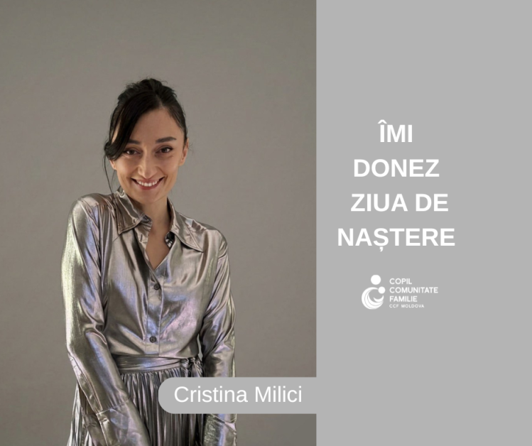 CRISTINA MILICI: ÎMI DONEZ ZIUA DE NAȘTERE, PENTRU CA FIECARE COPIL SĂ ...